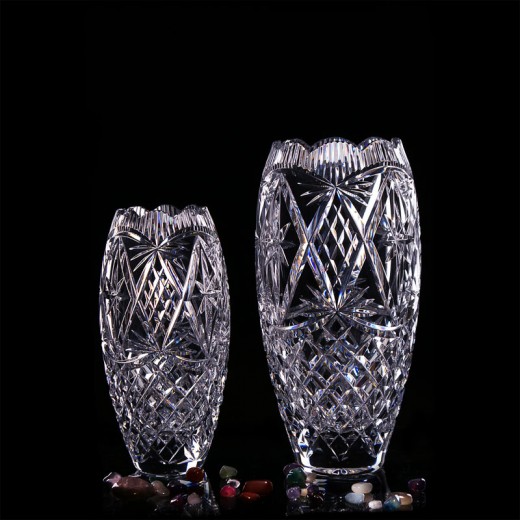 Bere Island Starlight Vase - Cork Crystal