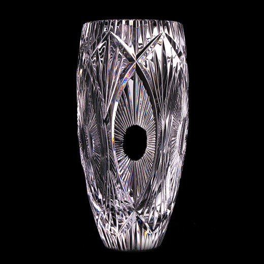 Bullseye Vase v10 - Cork Crystal